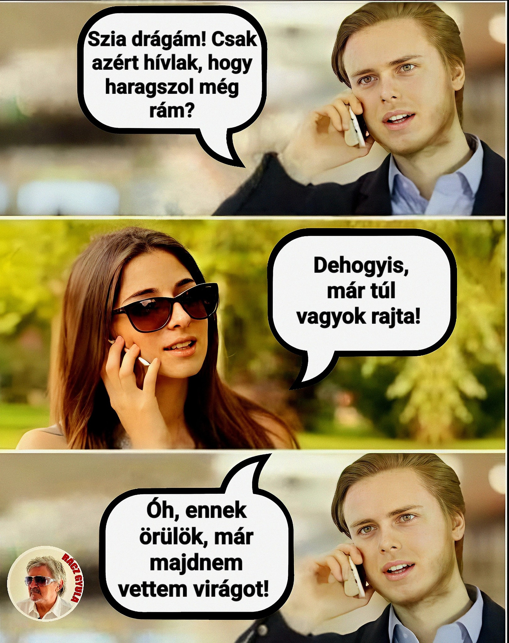 Vicc: Csak azért hívlak…